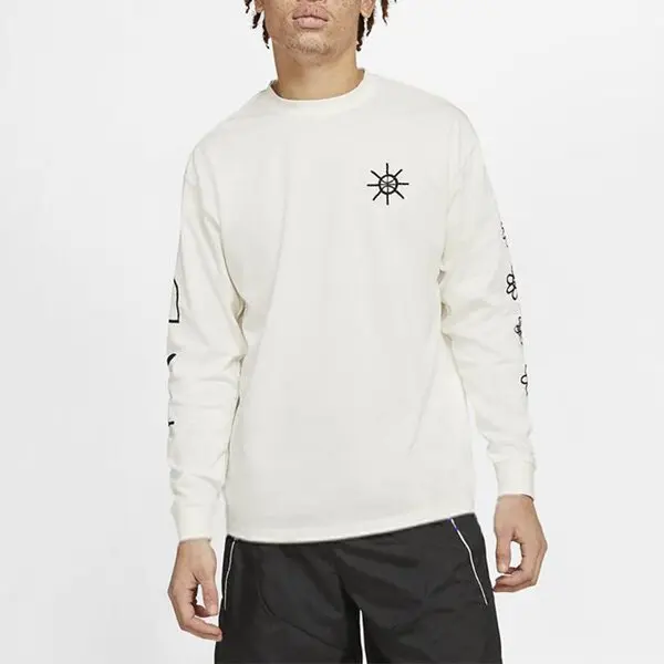 Nike Sports Casual Long Sleeve Crew-neck