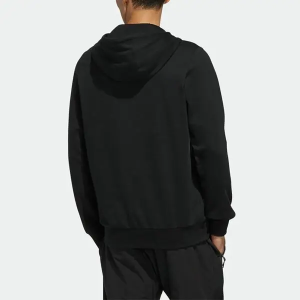 Adidas Embroidered Hooded Knit Pullover