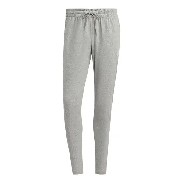 Adidas Essentials Single Tapered Open Hem Pants - Medium Grey Heather
