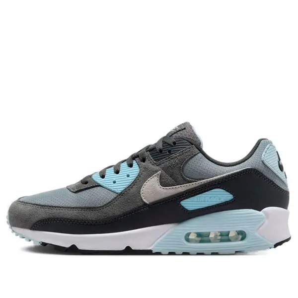 Nike Max 90 "grey Glacier Blue" Sneakers - Grey/black/glacier Blue