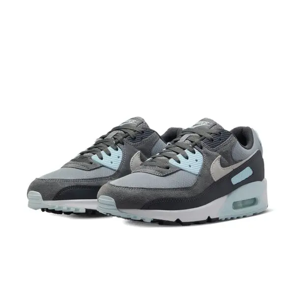 Nike Max 90 "grey Glacier Blue" Sneakers - Grey/black/glacier Blue