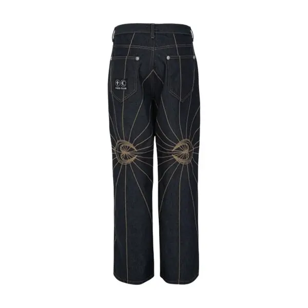 THUG CLUB Chain Stitch Denim Pants
