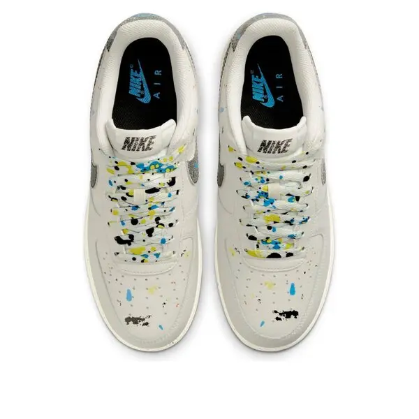 Nike Force 1 '07 Lv8 "paint Splatter - White