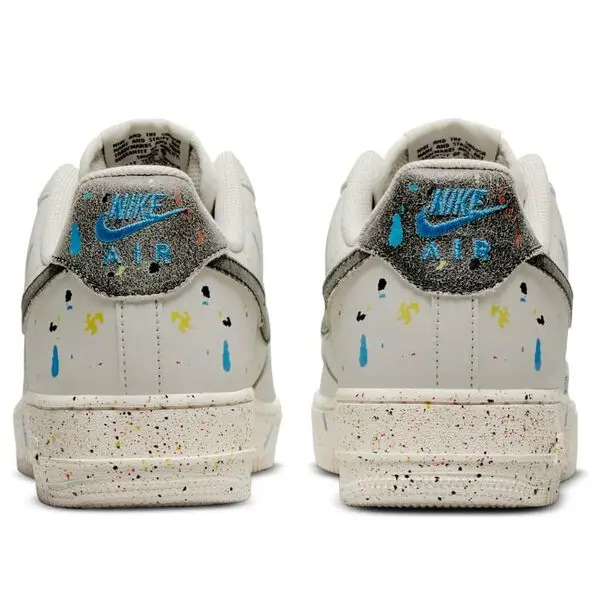 Nike Force 1 '07 Lv8 "paint Splatter - White