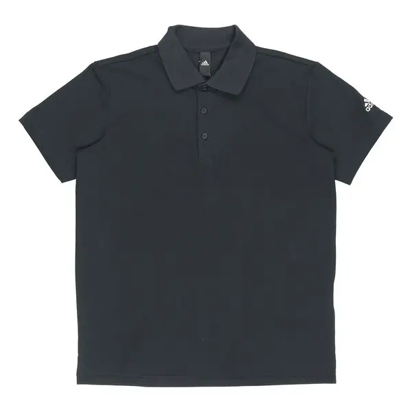 Adidas Short Sleeve Polo Shirt - Black