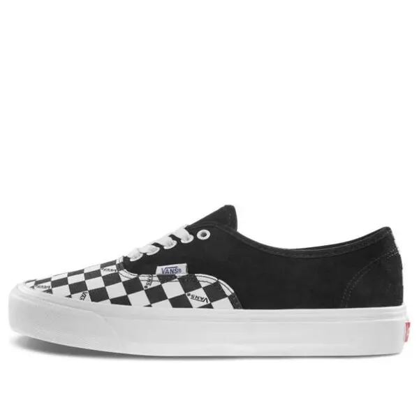 VANS Og Authentic Lx Checkerboard Toe Sneakers - Black