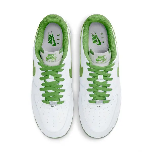 Nike Force 1 '07 Low Top Sneakers - White/green