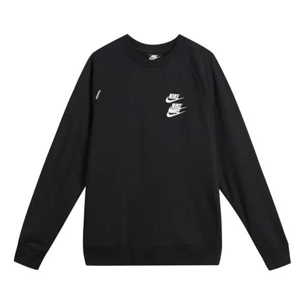 Nike Crewneck Sweatshirt With Logo Detailing - Black