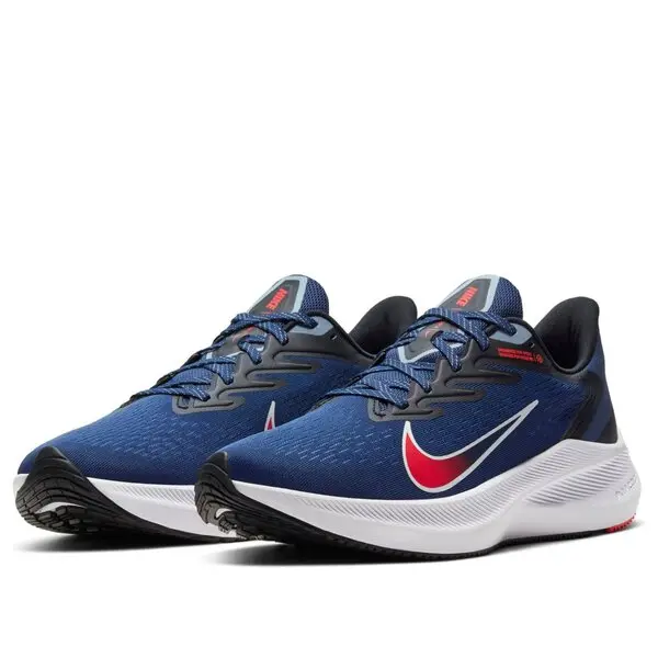 Nike Zoom Winflo Athletic Sneakers - Dark/black/blackblue