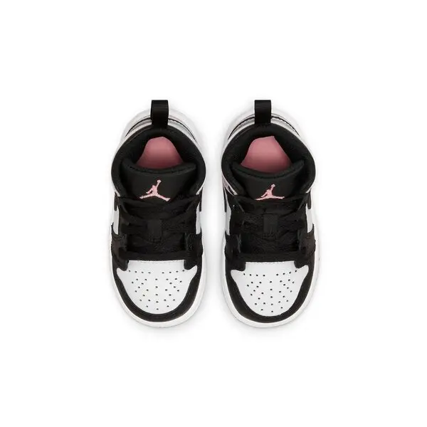 JORDAN Air 1 Mid Se - Black/white/amethyst Wave