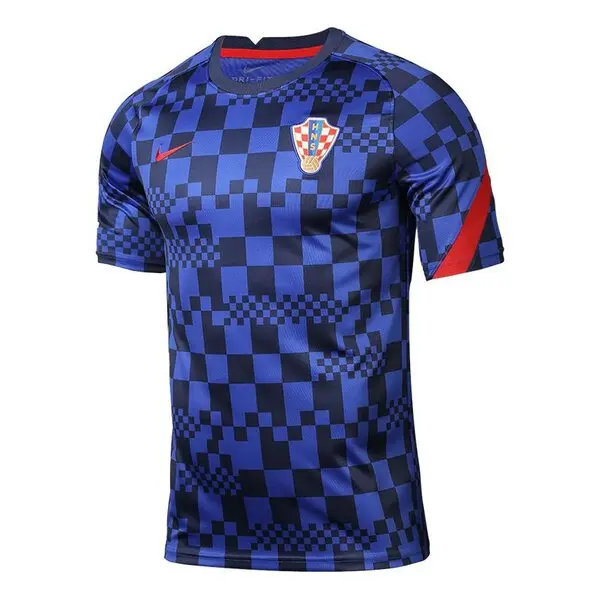 Nike Dri-fit Croatia National Team Training Shirt - Blue
