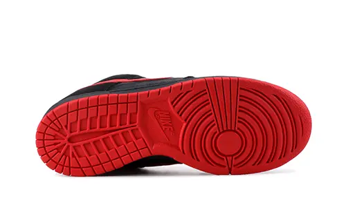 Nike Dunk Low Pro "vamps - Black/red
