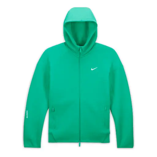 Nike X Nocta Drake Tech Fleece Full Zip Hoodie 'stadium Green - Stadium Green/sail