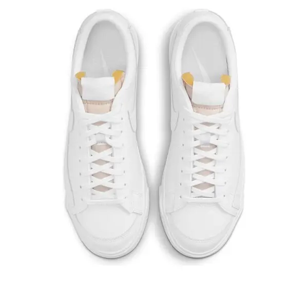 Nike Blazer Low '77 "triple " Leather Sneakers - White