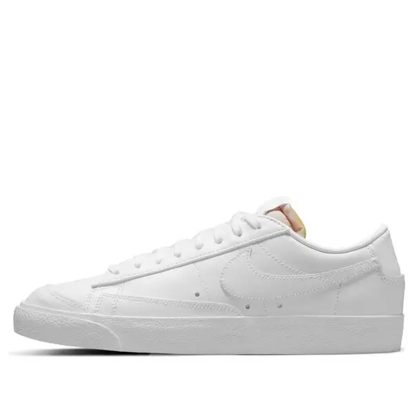 Nike Blazer Low '77 "triple " Leather Sneakers - White