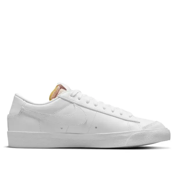 Nike Blazer Low '77 "triple " Leather Sneakers - White