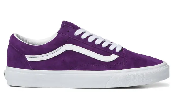 VANS Old Skool Pig Suede Low Top Sneakers - Purple