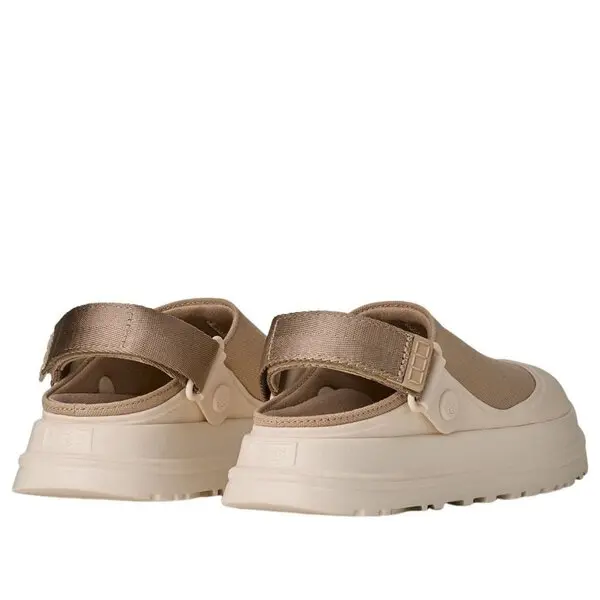UGG Goldenglow Canvas Clog Sandals - Mustard Seed