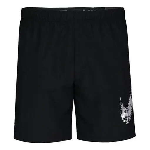 Nike Logo Woven Sports Training Shorts - Black