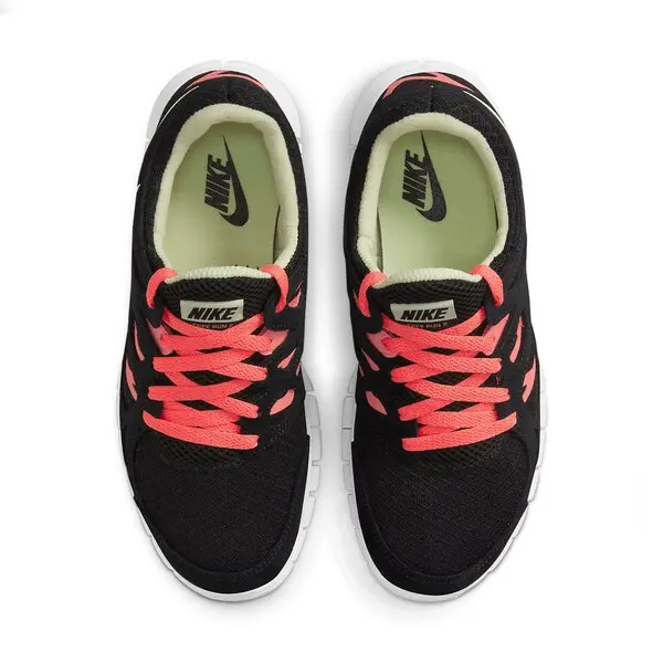Nike Free Run 2 Athletic Sneakers - Black/red