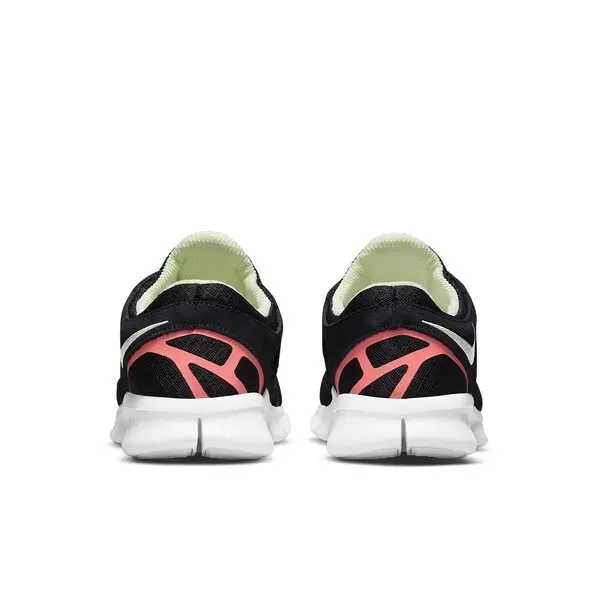 Nike Free Run 2 Athletic Sneakers - Black/red