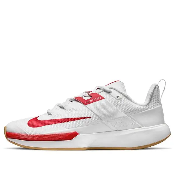 Nike Court Vapor Lite Tennis Shoes - White/red