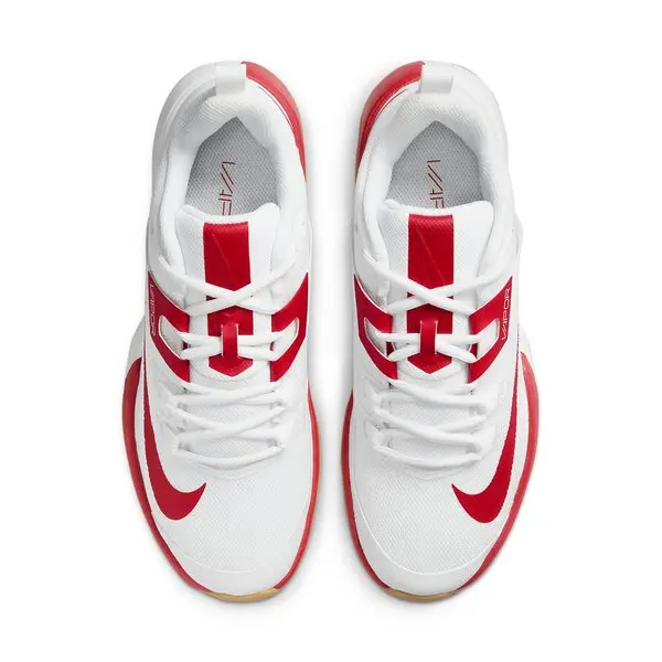 Nike Court Vapor Lite Tennis Shoes - White/red