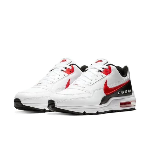 Nike Max Ltd 3 Low Top Sneakers - White/university Red-black