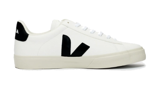 VEJA Campo Low Chromefree Sneakers - White/black