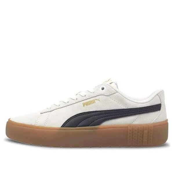 PUMA Smash Platform V2 Sd Low Top Sneakers - White/black