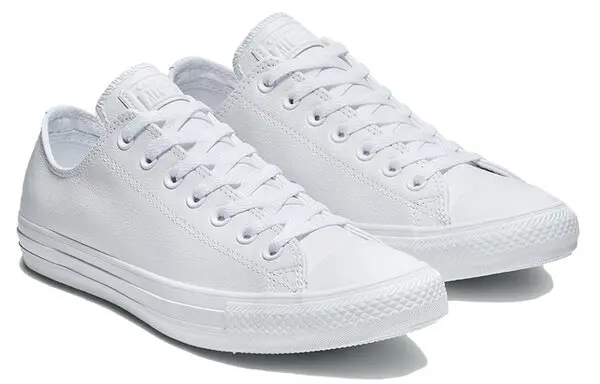 CONVERSE Chuck Taylor All Star Ox Leather Low Top Sneakers - White