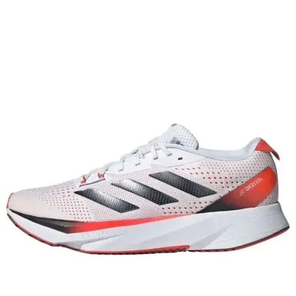 Adidas Adizero Sl Athletic Sneakers - White/orange