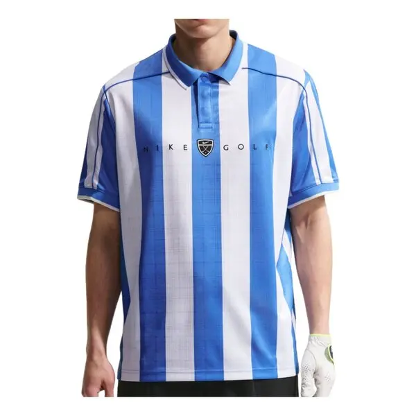 Nike Fairway Fresh Dri-fit Loose Polo - Pacific Blue