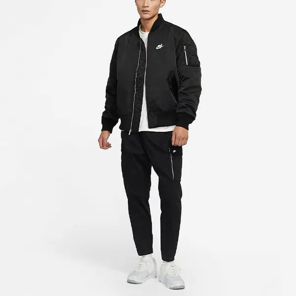 Nike Bomber Jacket With Floral Graphic Detail