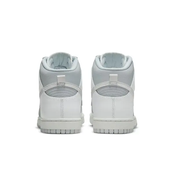 Nike Dunk High Top Sneakers - White/gray