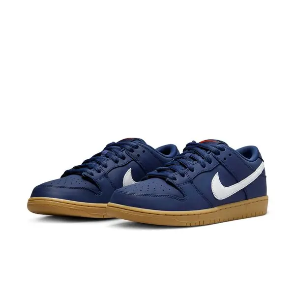 Nike Dunk Low Navy Gum - Navy/white/navy