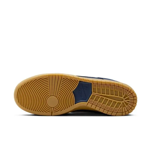 Nike Dunk Low Navy Gum - Navy/white/navy