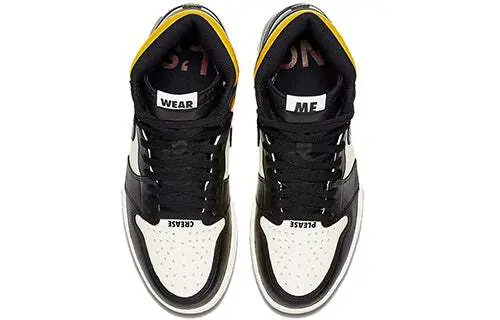 JORDAN Air 1 Retro High Og Nrg "not For Resale - Yellow