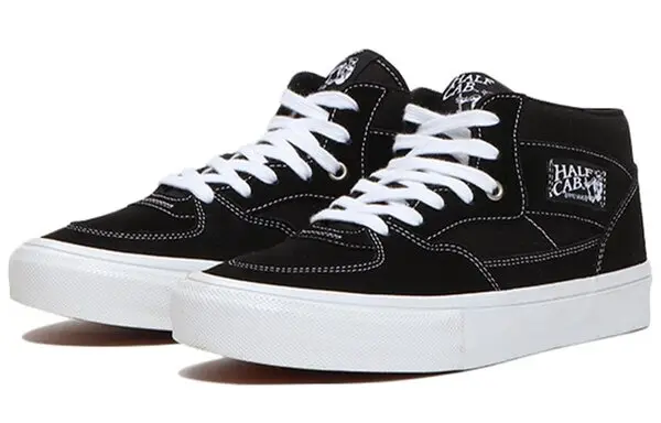 VANS Skate Mid Top Sneakers - Black/white