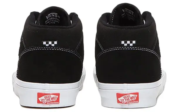 VANS Skate Mid Top Sneakers - Black/white