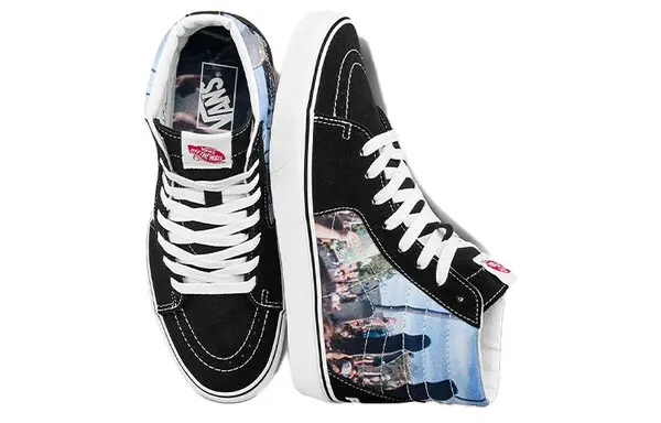 VANS Sk8-hi 'poets On The Pyre Iii, 2015' Sneakers - Black