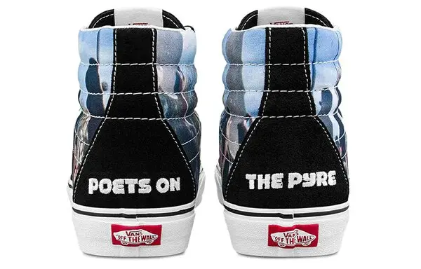 VANS Sk8-hi 'poets On The Pyre Iii, 2015' Sneakers - Black