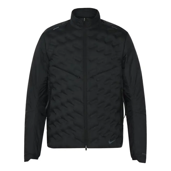 Nike Fw21 Solid Color Hooded Long Sleeves Black Down Jacket - Default Color