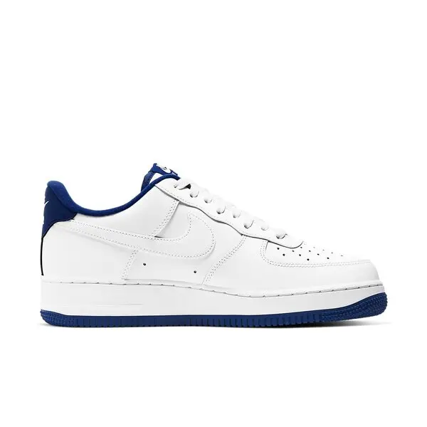 Nike Force 1 Low Sneakers - White/blue