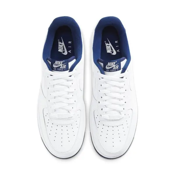 Nike Force 1 Low Sneakers - White/blue