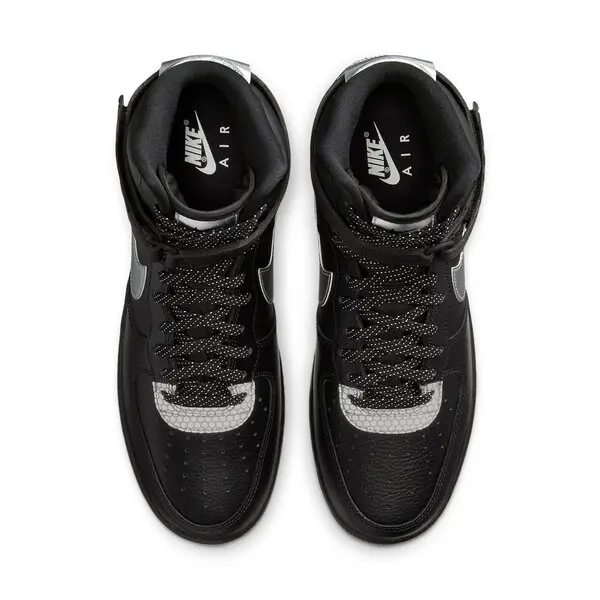 Nike 3m X Air Force 1 High "black