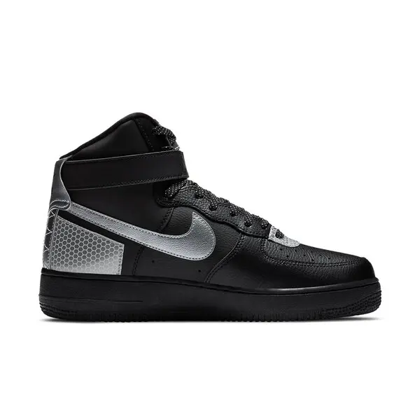 Nike 3m X Air Force 1 High "black - Black/silver/white