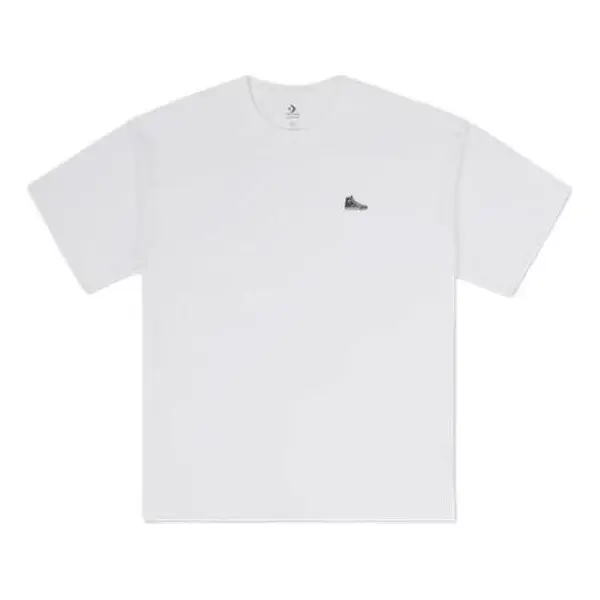 CONVERSE Loose Fit Sneaker Patch T-shirt - White
