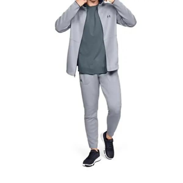 Under Armour Warmup Training Sports Hooded Tops Gray