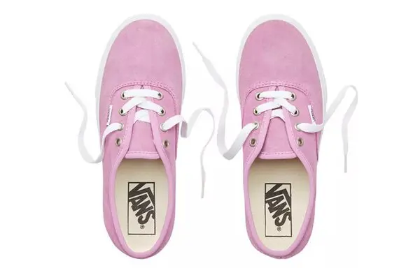 VANS Authentic Suede Sneakers - Pink/blue